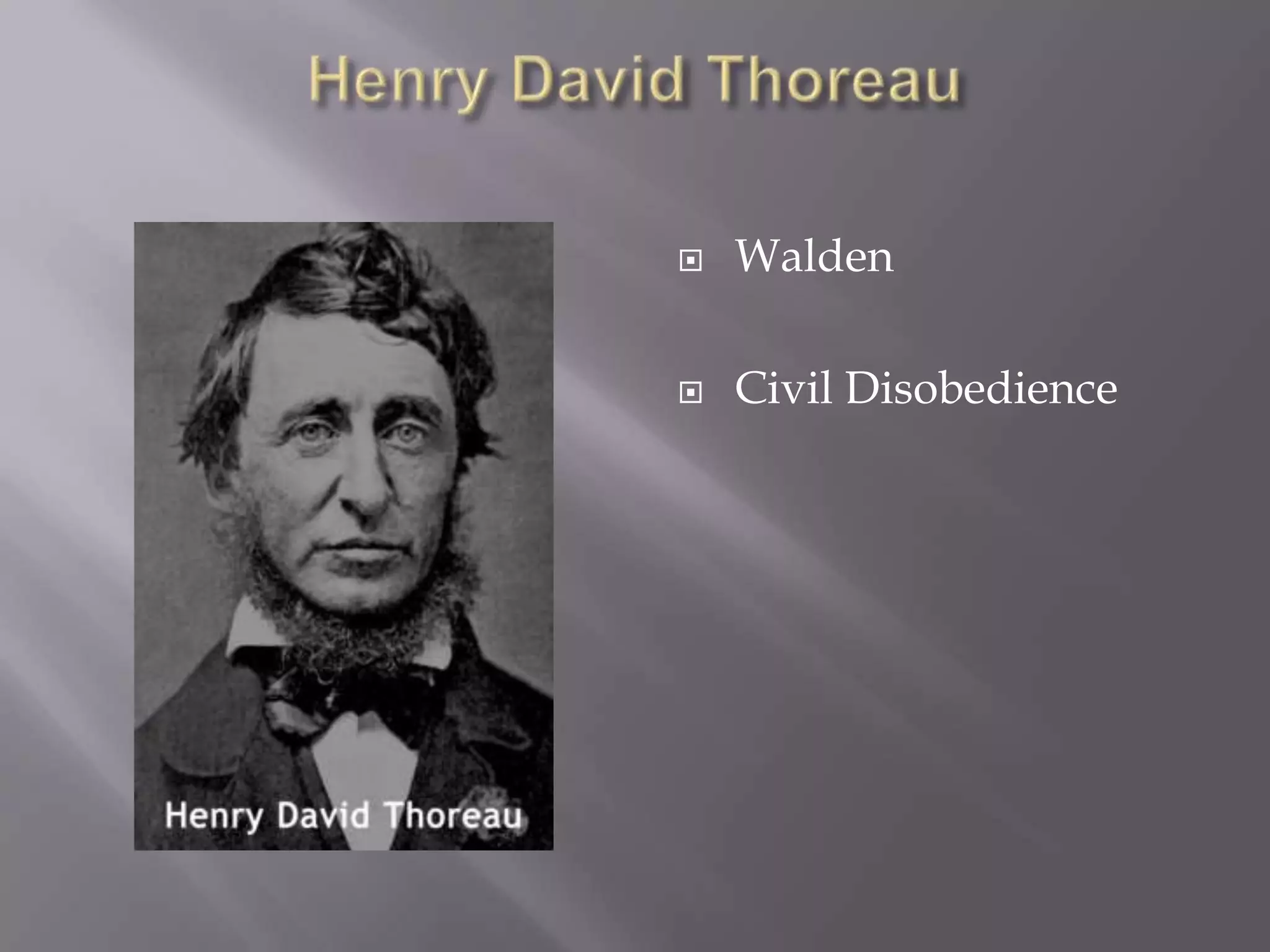Transcendentalism and american literature | PPTX