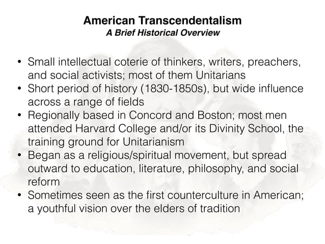 American Transcendentalism | PDF