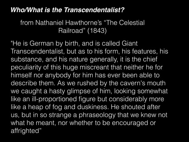 American Transcendentalism | PDF