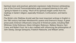 Transcendentalist- Ralph Waldo Emerson and Henry David Thoreau.pptx