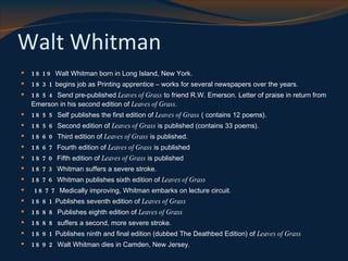 Transcendentalists | PPT