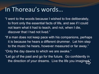 Transcendentalists | PPT