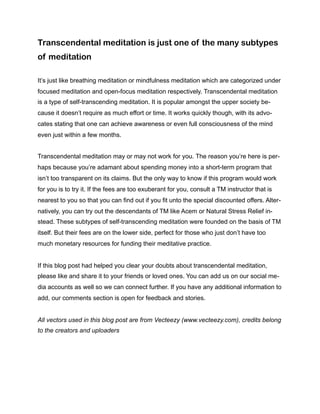 The Myths And Truths About Transcendental Meditation | PDF | Hinduism ...