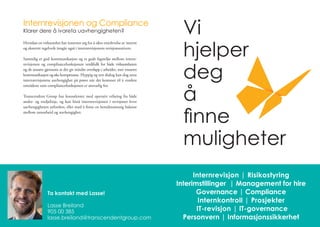 Transcendent Group Internrevisjon | PDF