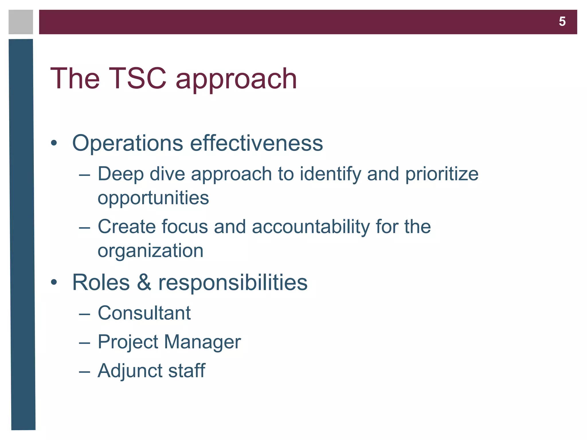 Transcend Value Presentation | PPT