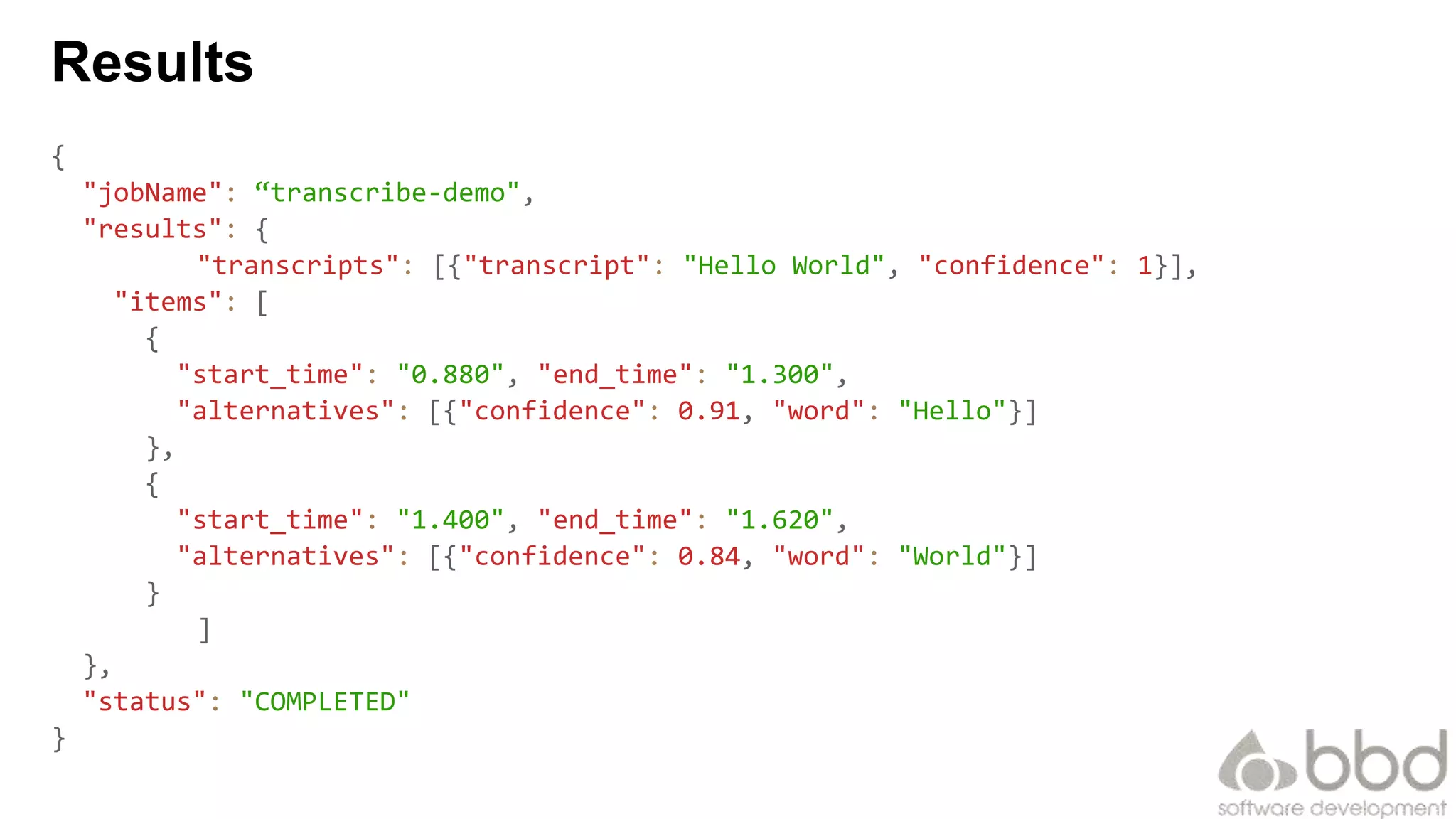 AWS Transcribe and Comprehend | PPT