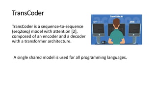 Trans coder | PPT