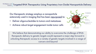 TransCode Therapeutics Investor Presentation June 2022 | PPT