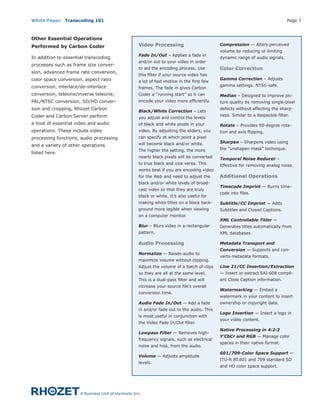 Transcoding 101 | PDF