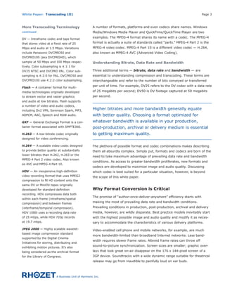 Transcoding 101 | PDF