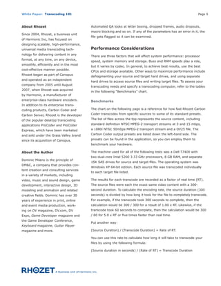 Transcoding 101 | PDF