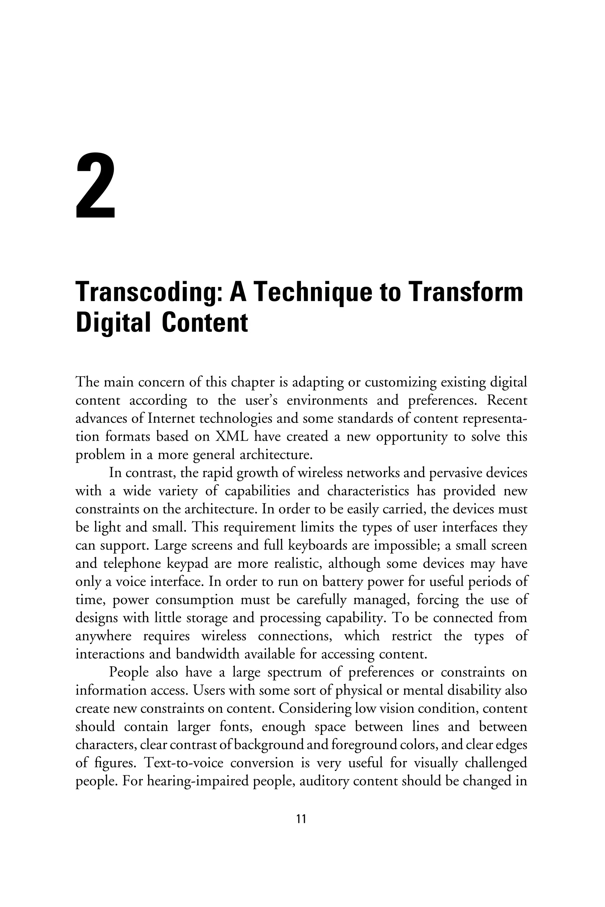 Transcoding: A Technique to Transform Digital Content | PDF | Web Design and HTML | Internet