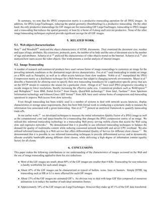 Transcoding Characteristics of Web Images | PDF