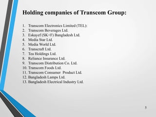Transcom Group System Analysis | PPTX