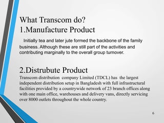 Transcom Group System Analysis | PPTX