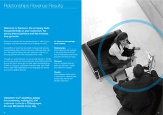Transcom Worldwide | PDF | Sales | Business