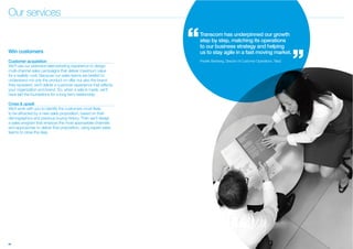 Transcom Worldwide | PDF | Sales | Business