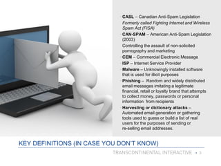 Bill C-28: What is it and what does it mean for marketers? | PPT