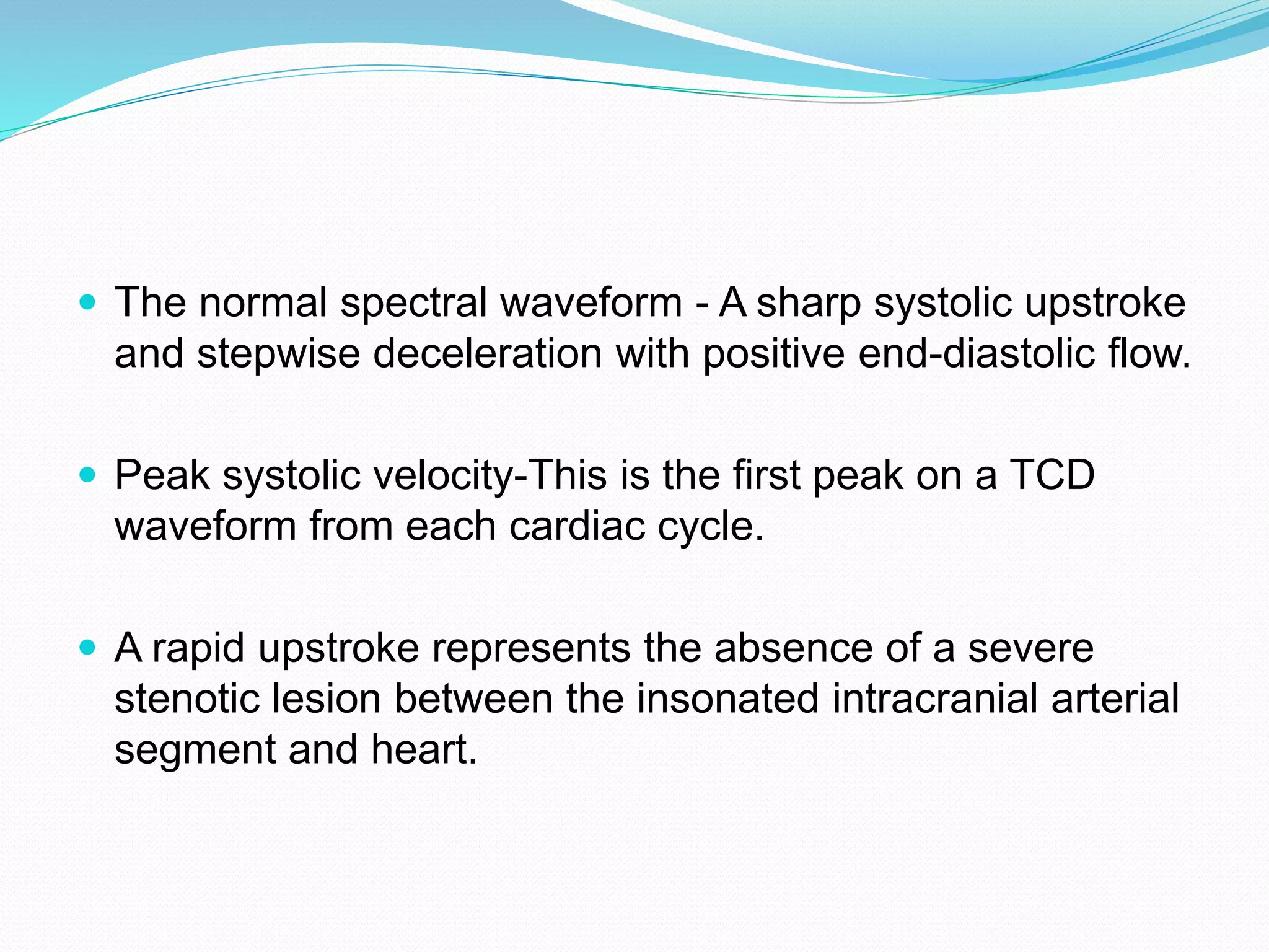 Transcranial doppler | PPTX