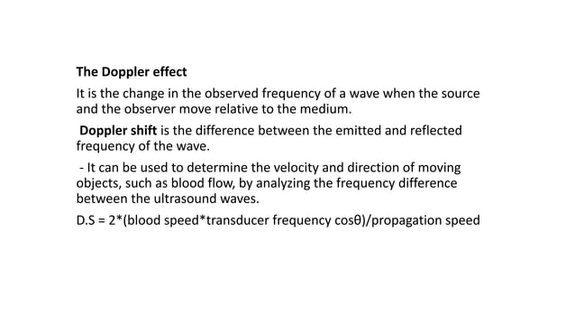Transcranial doppler ultrasound, principles and procuderes | PPTX ...