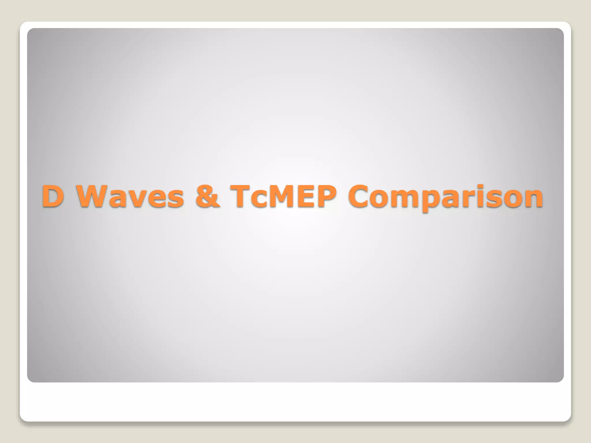 Overview on Motor evoked potential | PPTX