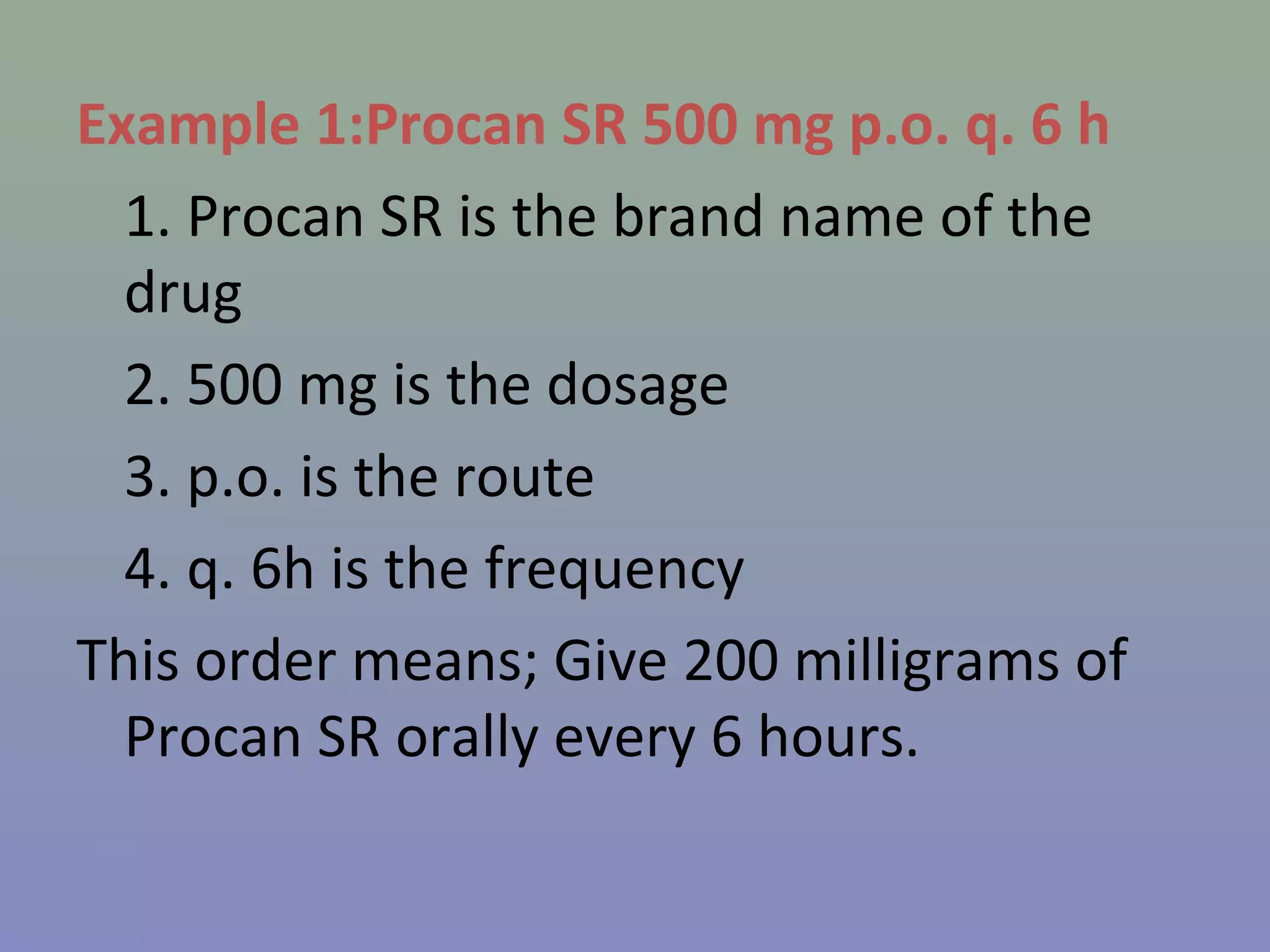 Transcribing doctor’s order | PPT