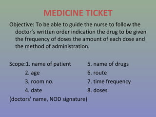 Transcribing doctor’s order | PPT