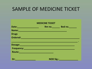 Transcribing doctor’s order | PPT