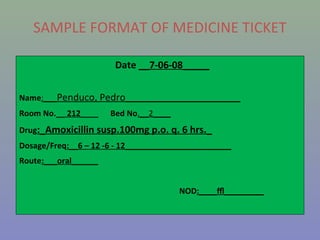 Transcribing doctor’s order | PPT