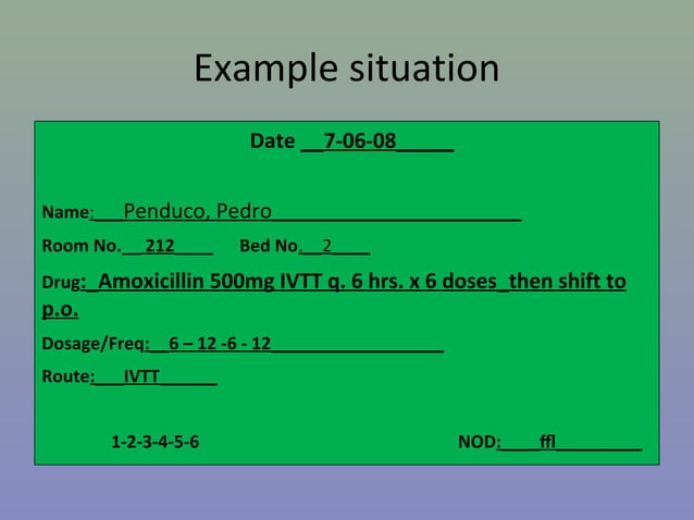 Transcribing doctor’s order | PPT | Pharmaceutical Drugs | Medical Health