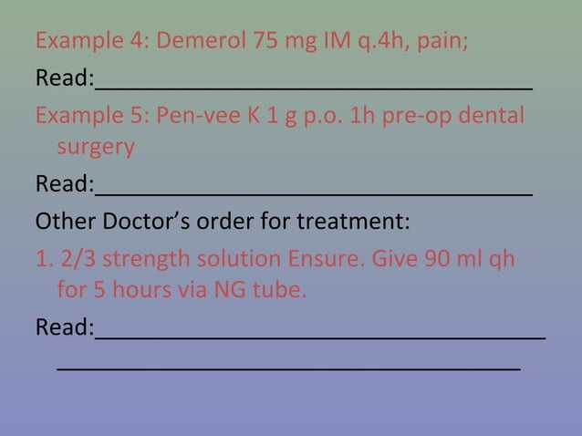 Transcribing doctor’s order | PPT | Pharmaceutical Drugs | Medical Health