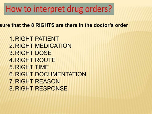 Transcribing doctor's order | PPTX | Pharmaceutical Drugs | Medical Health