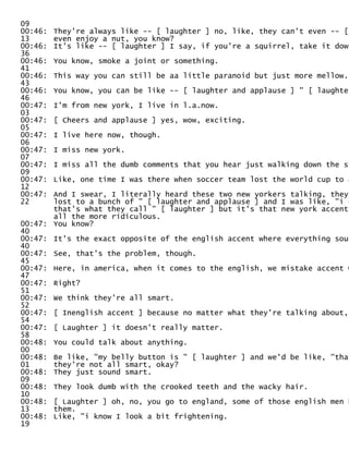 Transcript | DOCX | Substance Abuse | Diseases and Conditions