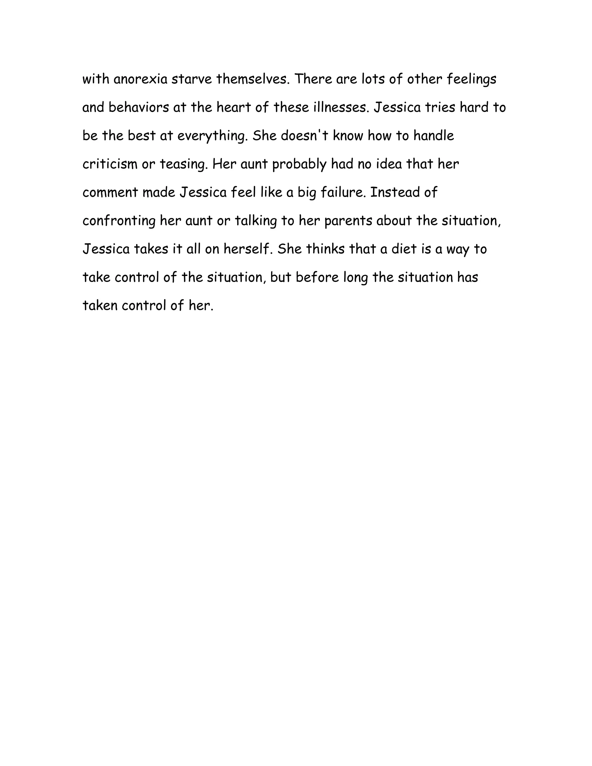 Transcript (Jessica's anorexia) | DOCX