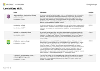 Microsoft Education Center Transcript | PPT