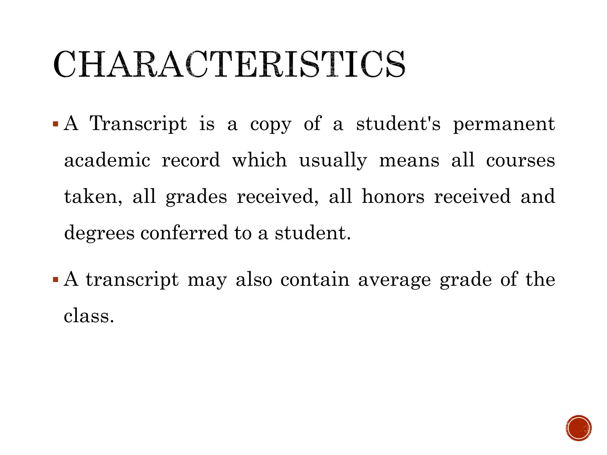 Transcript - Types, process of obtaining it, | PPTX