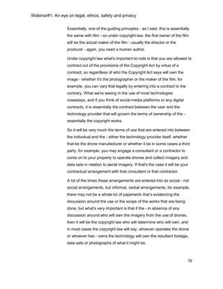 Transcript- An eye on legal,ethics,safety & privacy webinar | PDF