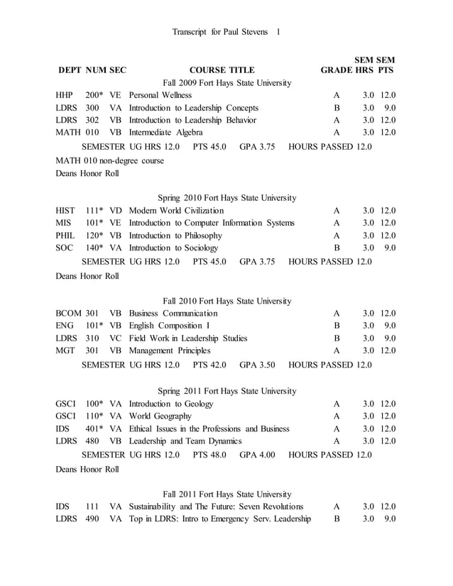 Transcript in word | DOCX