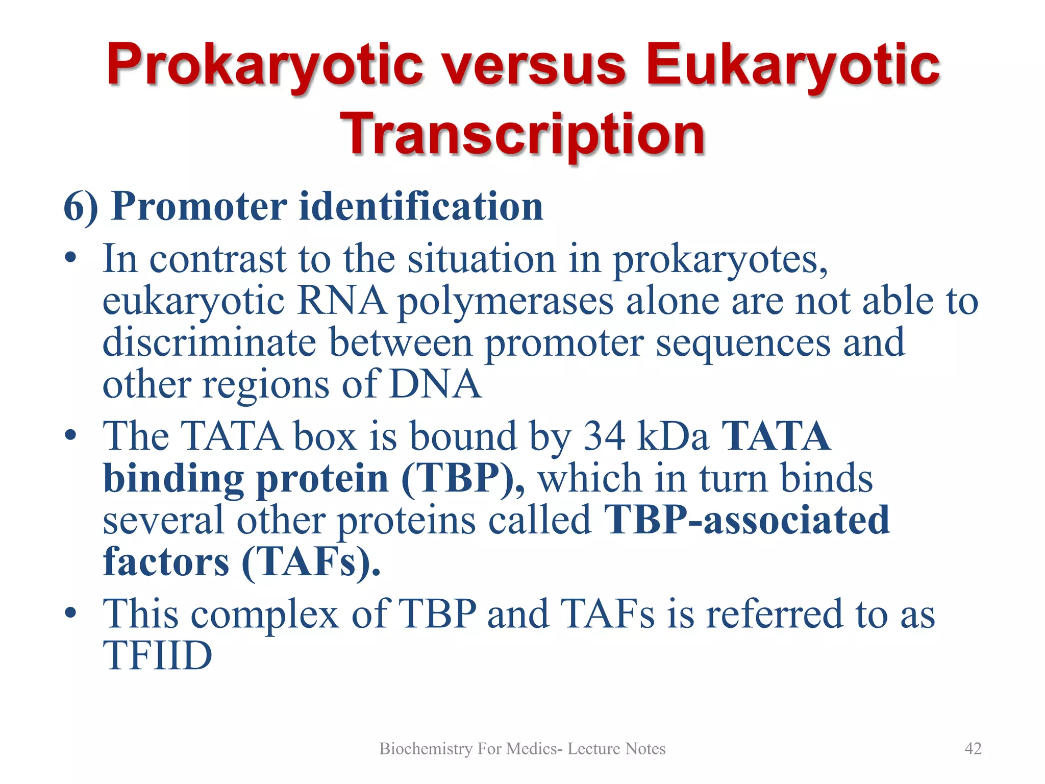 DNA Transcription- Part-1 | PPT