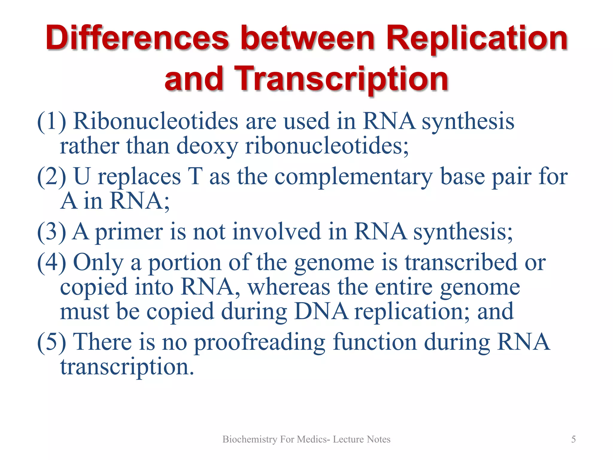 DNA Transcription- Part-1 | PPT