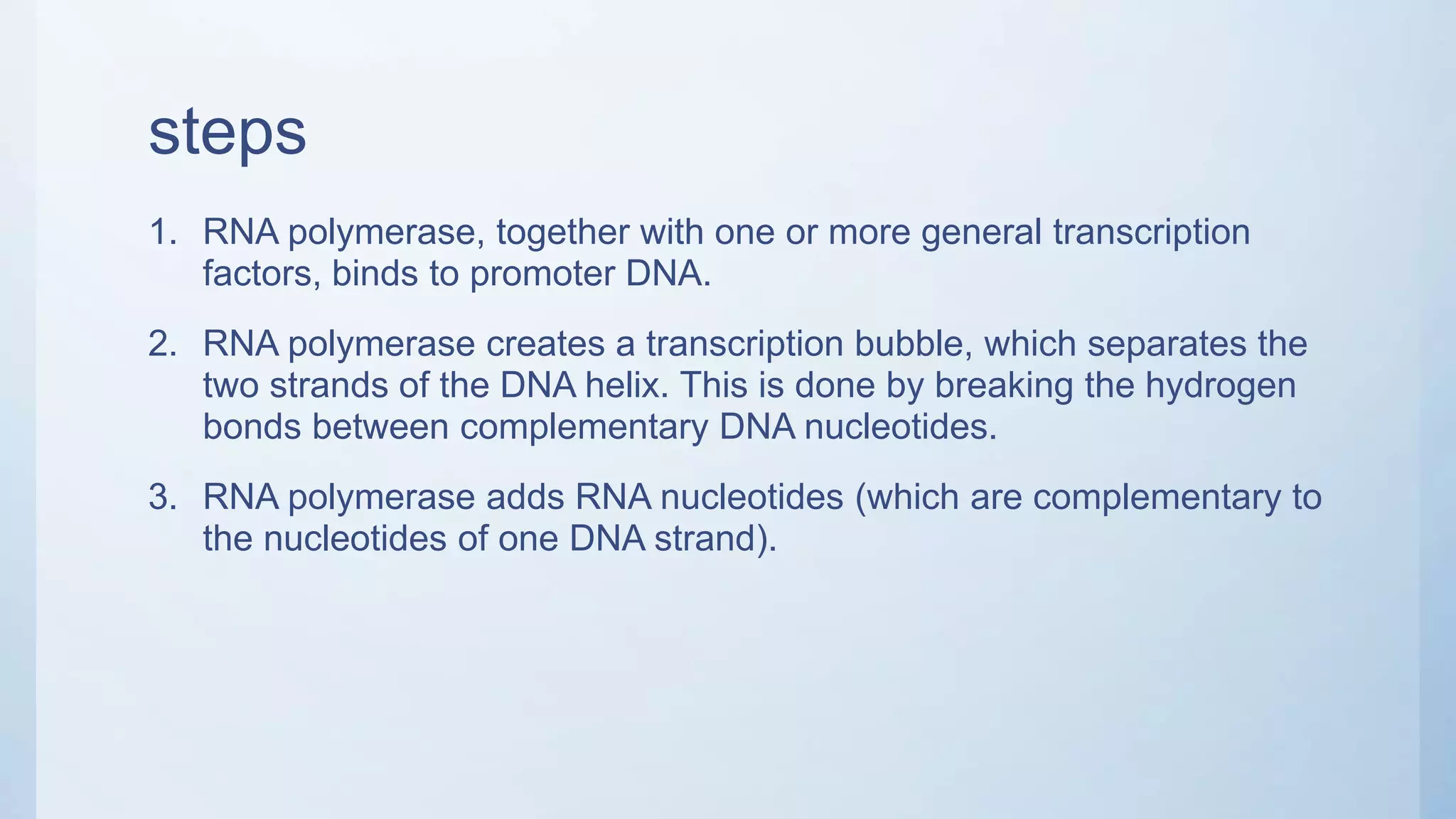 Transcription | PPT | Free Download
