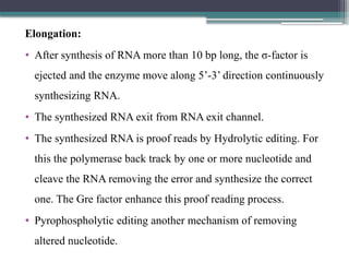 Steps involved in prokaryote Transcription.pptx