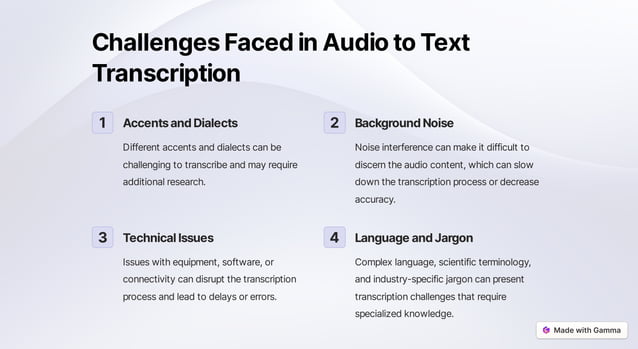 Transcription From Audio To Text | PDF | Technology & Computing
