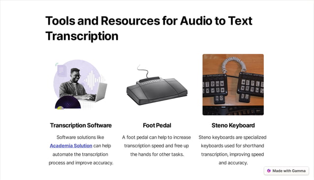 Transcription From Audio To Text | PDF | Technology & Computing