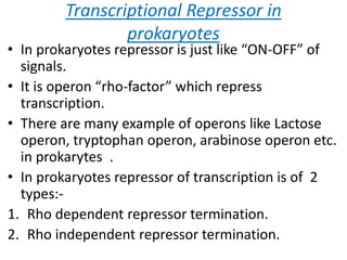 transcriptional factros and repressors.pptx