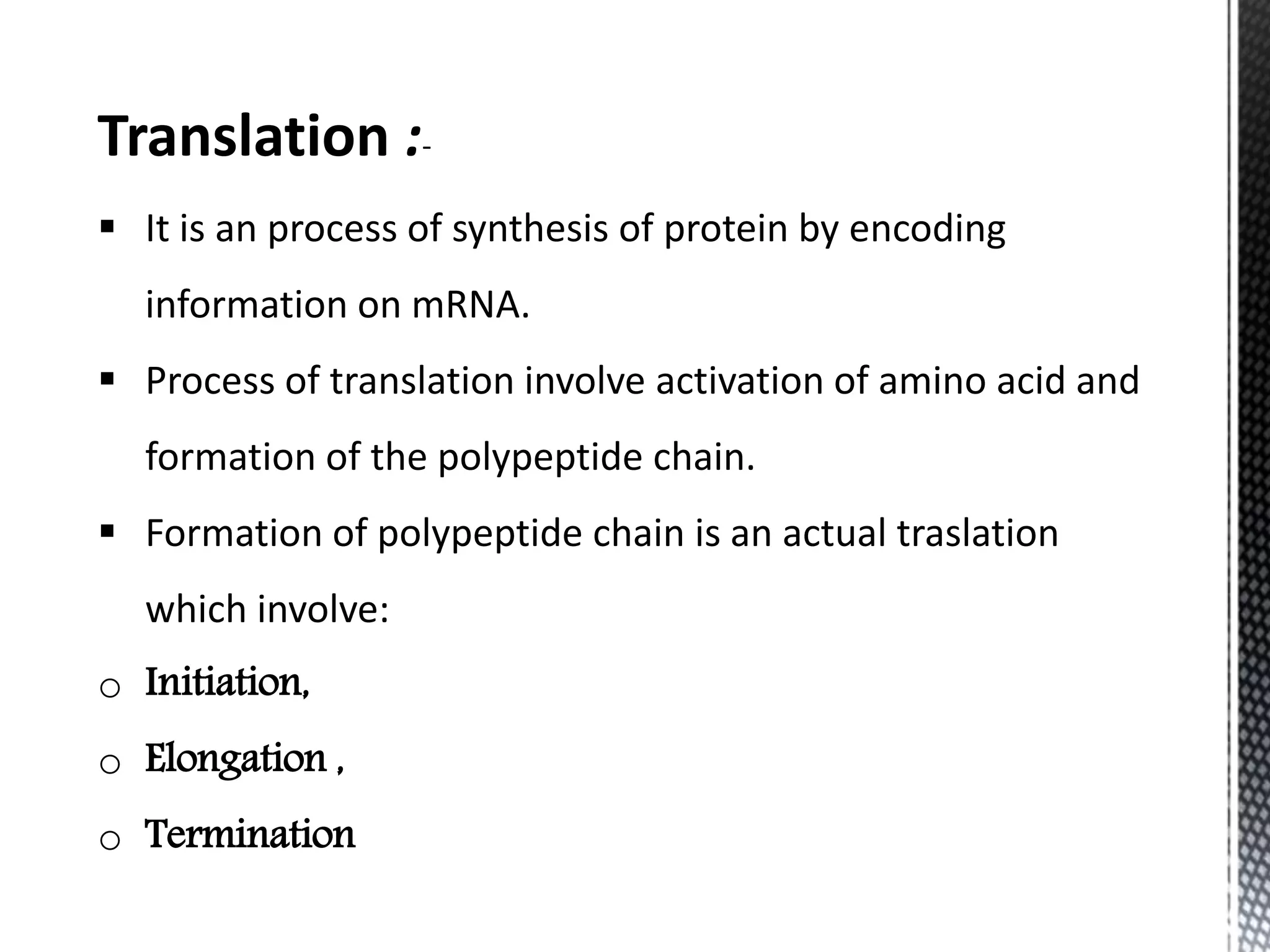 Transcription and translation in prokaryotes | PPTX