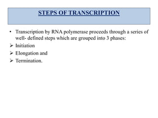 Transcription factors | PPTX