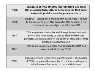 Transcription factors | PPTX