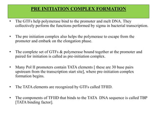 Transcription factors | PPTX