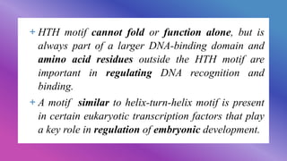 Transcription Factors and proteins | PPTX